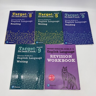 Target Grade 5 9 English Language Reading & Writing GCSE & Revision ...