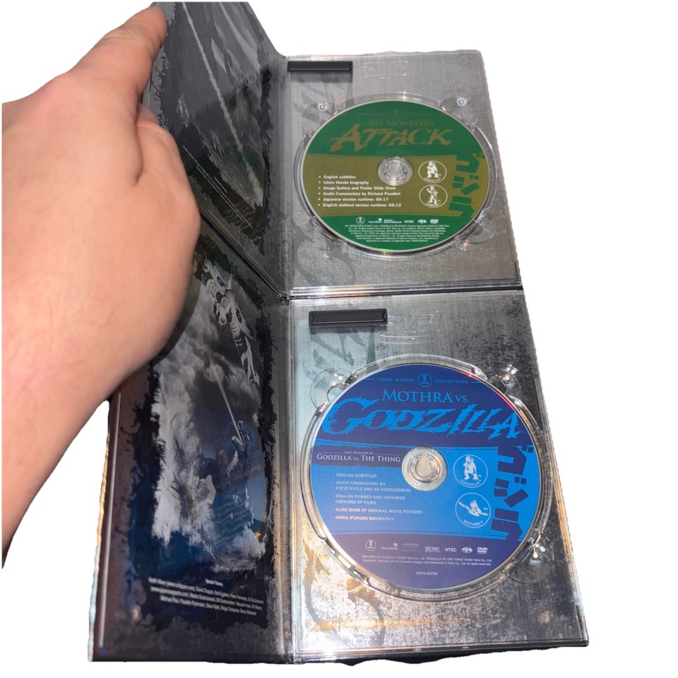 The Godzilla Collection (8 Disc DVD Set) TOHO Master Collection Like ...