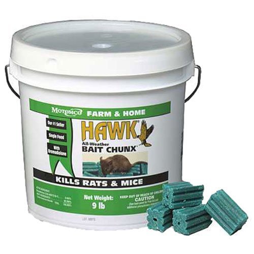 MOTOMCO Hawk Rat & Mouse Bait ChunxPail, 9lbs Philippines | Ubuy
