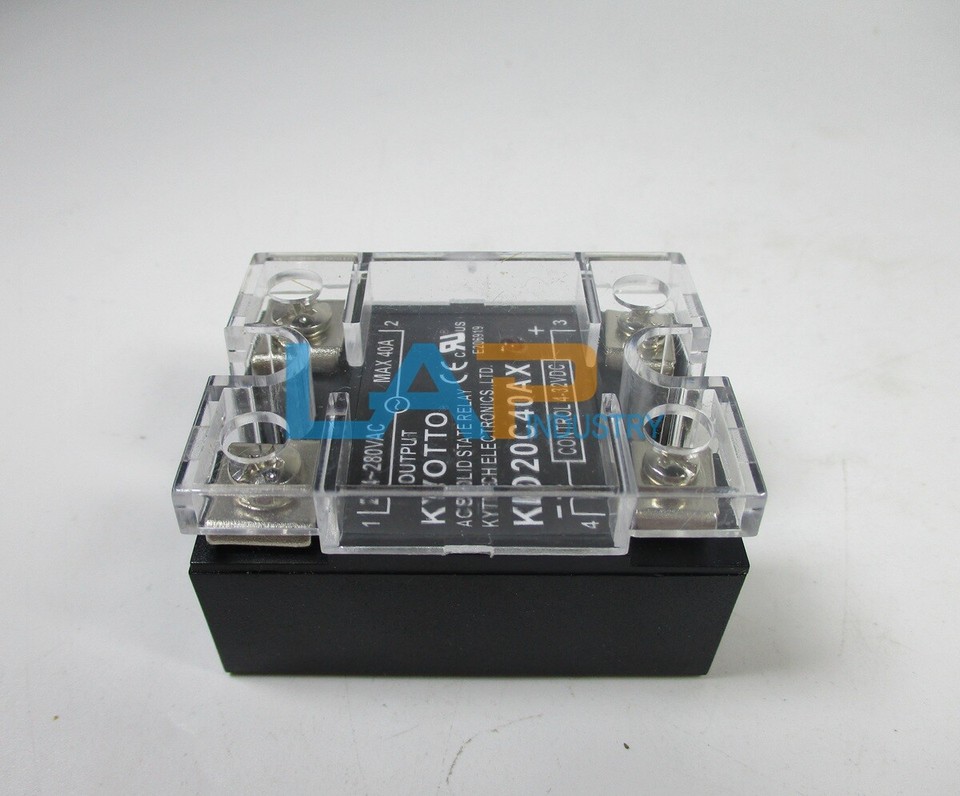1Pcs New Solid State Relay KD20C40AX 24-280VAC 40A 4-32VDC | eBay
