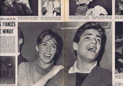 Coupure de presse Clipping 1959 Pascale Audret &Sami Frey (3 pages) | eBay