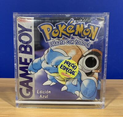 Sealed Pokémon Blue Spanish Edición Azul - Rare Gameboy Color Game | eBay