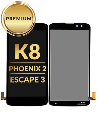 LG K8 M200 2017 Aristo 1 (MS210) LCD Digitizer Assembly No Frame BLACK ...