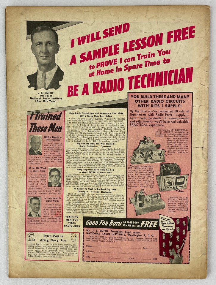 Confidential Detective Magazine, February 1944, Vintage True Crime ...