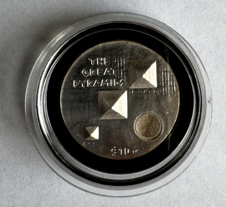 2013 Egypt's Great Pyramids 3D Ultra High Relief 1 oz silver coin | eBay