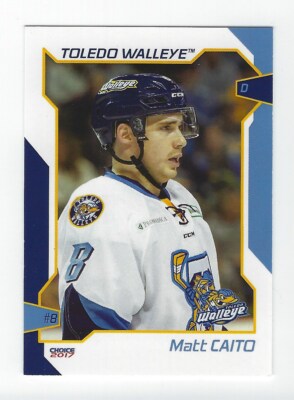 2016-17 Toledo Walleye (ECHL) Matt Caito | eBay