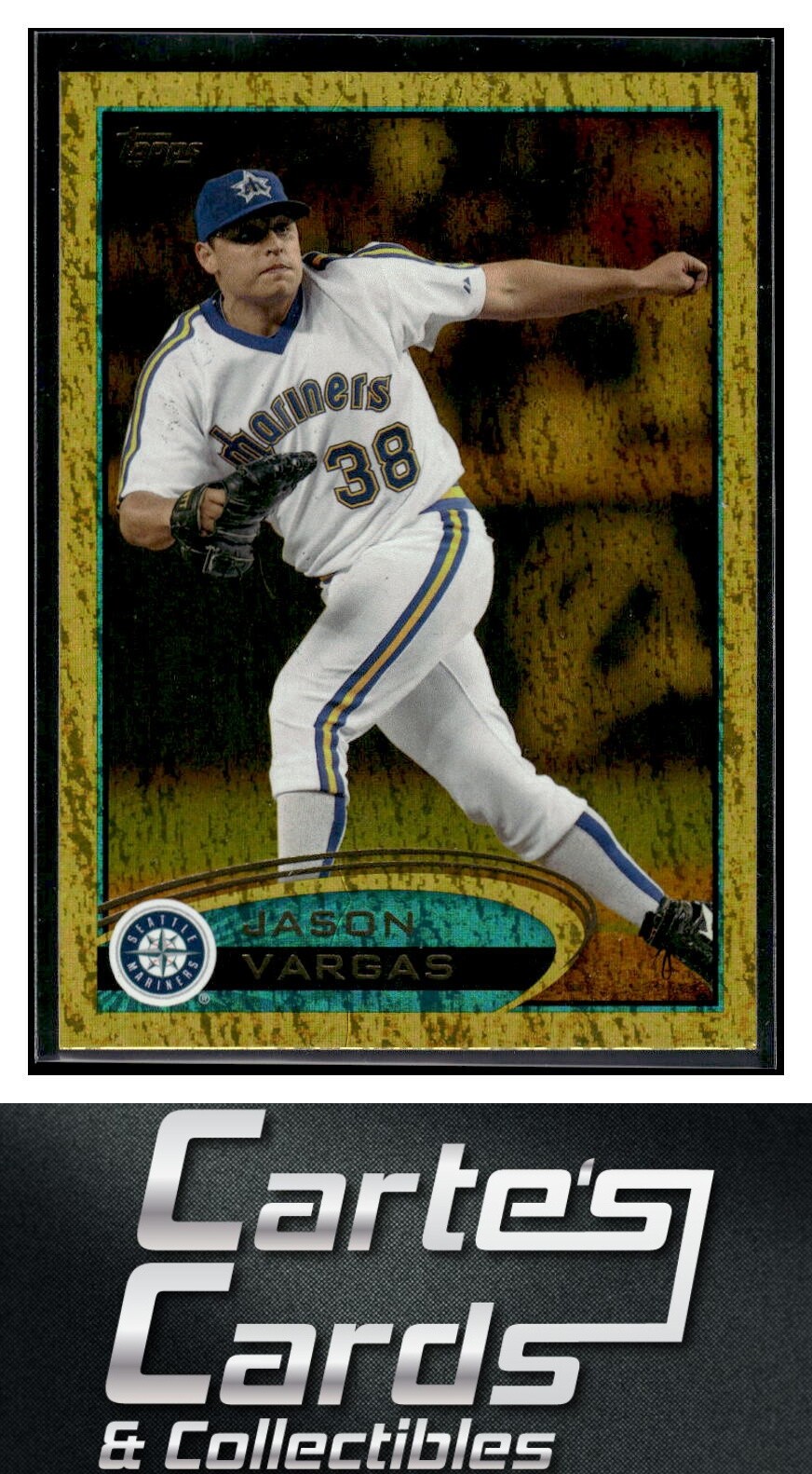Jason Vargas 2012 Topps Gold Sparkle #269 Seattle Mariners | eBay