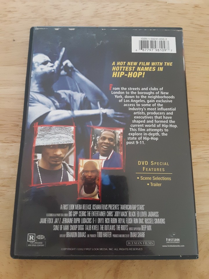 American Rap Stars DVD | eBay