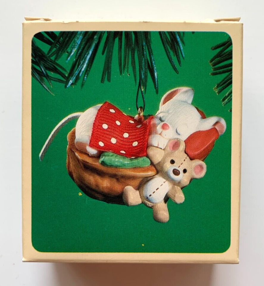 Hallmark 1984 Keepsake Ornament ~ NAPPING MOUSE | eBay