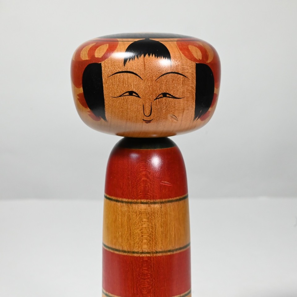 Master YOSHITAKA TAKAHASHI Kokeshi "RINGS" TSUCHIYU School Signed Japan ...