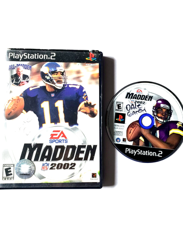 Madden NFL 2002 Playstation 2, ps2 American Version | eBay