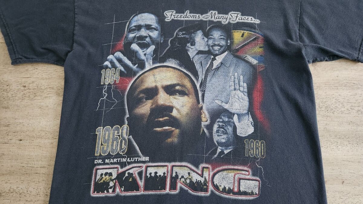Vintage 00s Martin Luther King MLK Rap Tee T-shirt L Double Vintage 00s Martin Luther King MLK Rap Tee T-shirt L Double