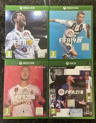 FIFA BUNDLE Of Four Games - 18 19 20 & 21 Playstation 4 Bundle PS4 ...
