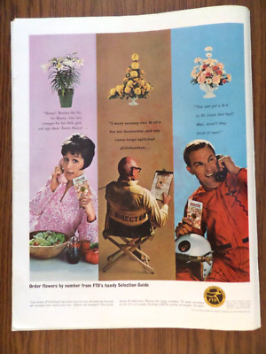 1965 Order Flowers by Number from FTD's Ad | eBay