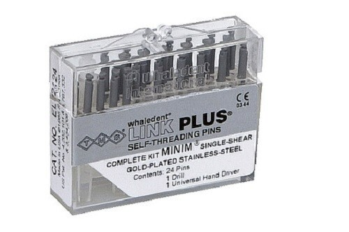 *1-Pack* Coltene Link Plus Self-Threading Pins Complete Kit Single ...