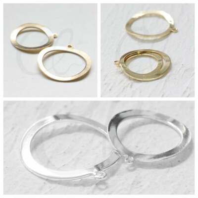 Solid Brass Double Rings Charm - 26x21.5mm (3843C-S-306) | eBay
