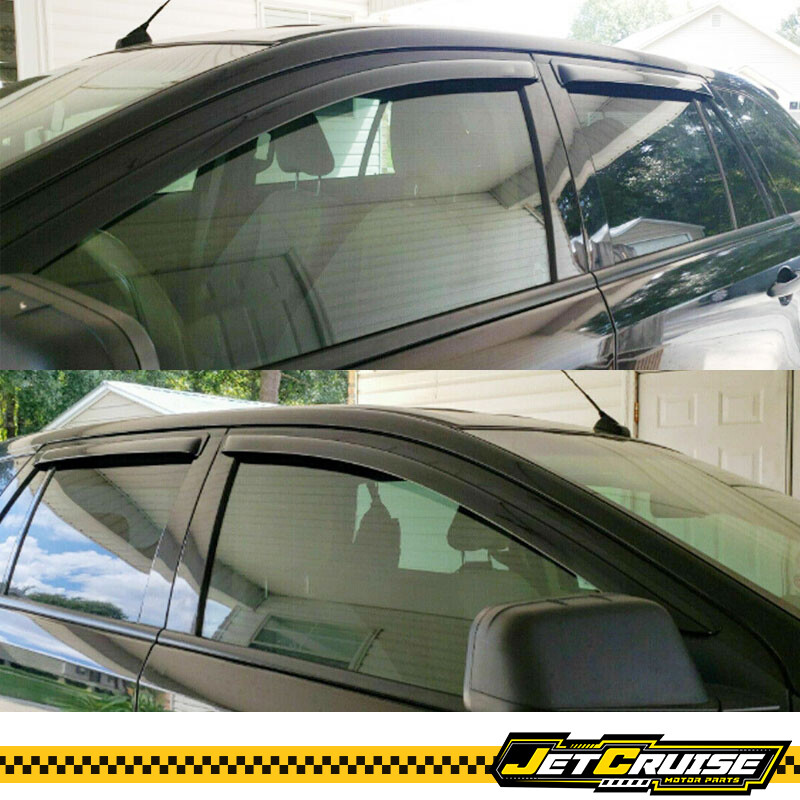 Fits 07-14 Ford Edge 07-15 Lincoln MKX Acrylic Window Visors Rain Sun ...
