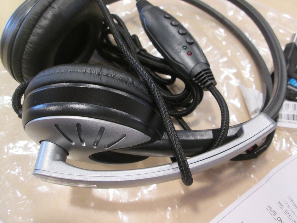 iMicro IMME282 USB Headset Adjustable Microphone Volume Control | eBay