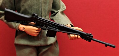 Vaman Rep Action Man 1/6th FAL / SLR Toy Machine Gun 1/6th scale (fig ...