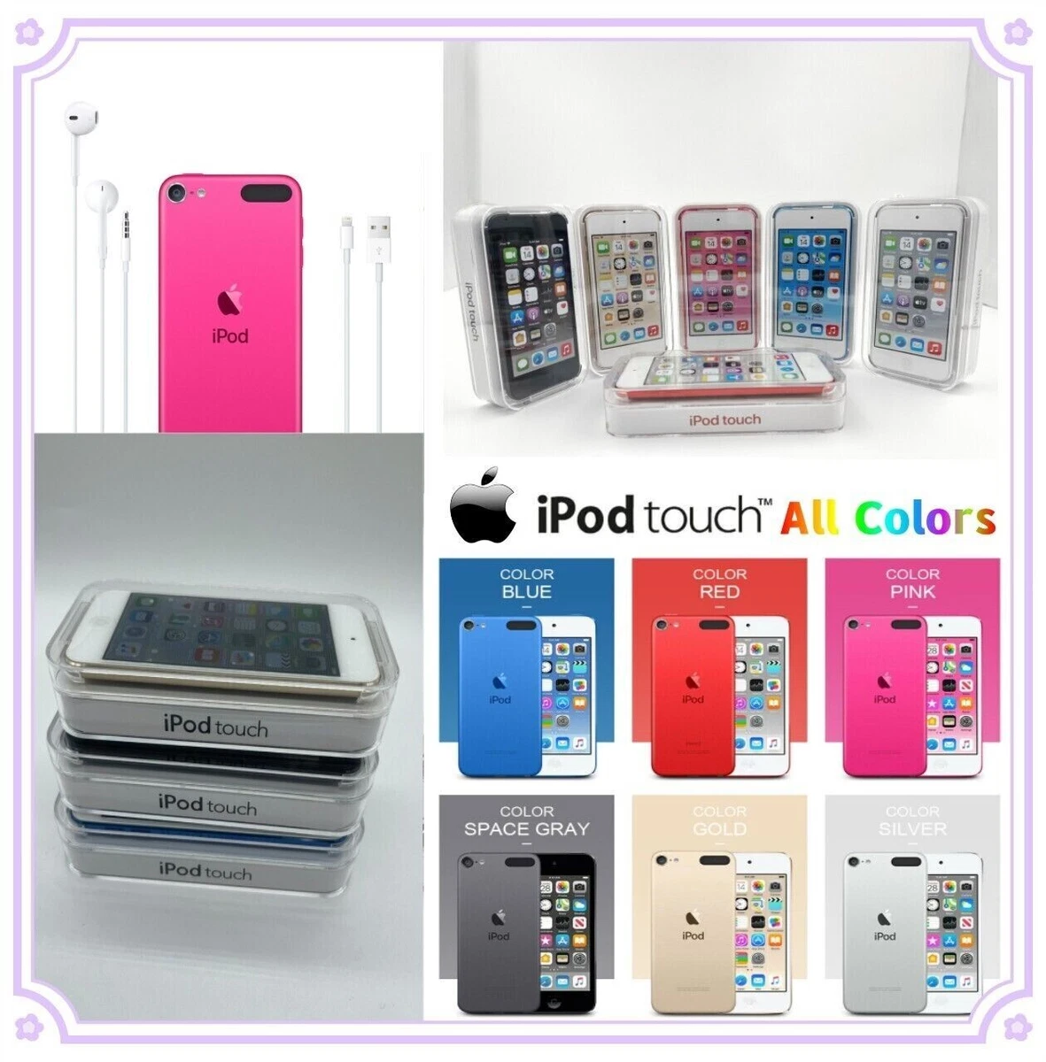 Ipod Touch 6th Generation Colors