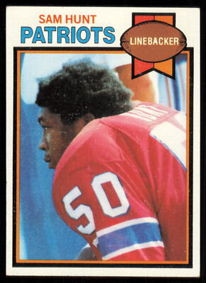 1979 Topps Football #181 Sam Hunt New England Patriots | eBay