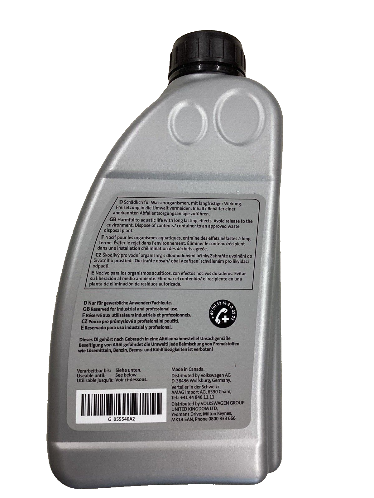 OEM Genuine AUDI VW Automatic Transmission Fluid ATF G055540A2 for sale ...
