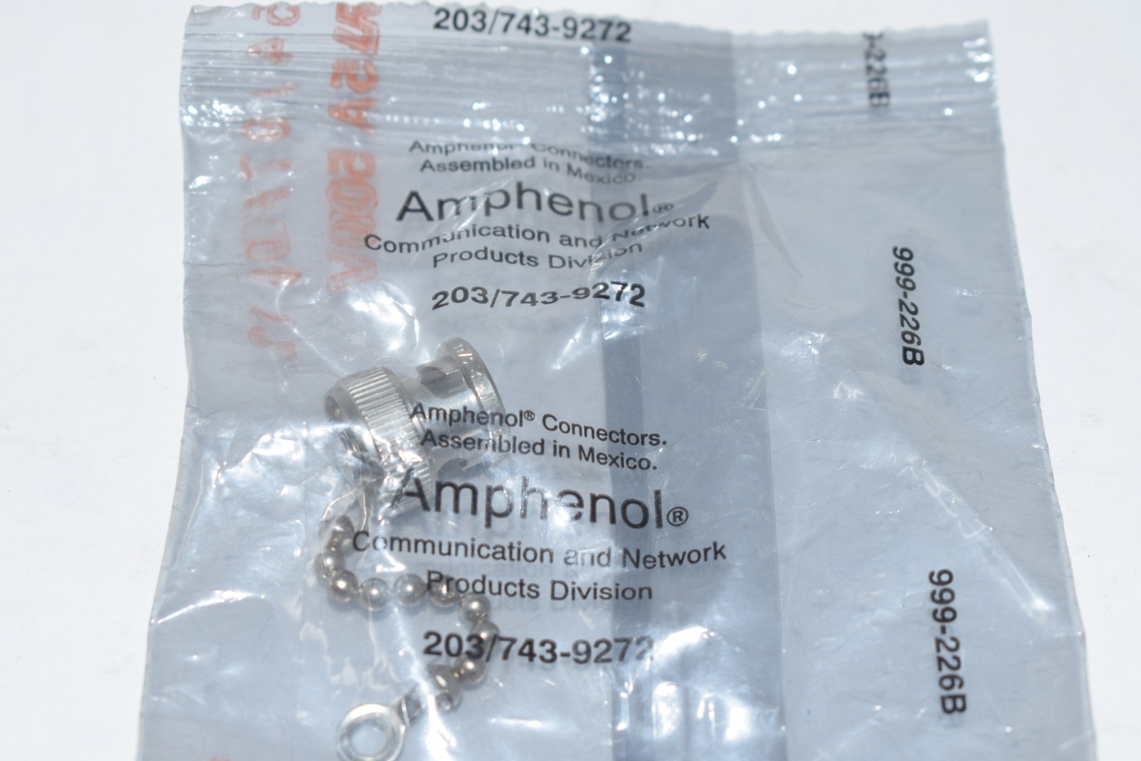 Lot of 4 NEW Amphenol 203/743-9272 Circular Connector 2037439272 | eBay