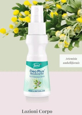 Just Deo Plus Deodorante -Ipoallergenico ,Delicato, Non Macchia Lunga ...