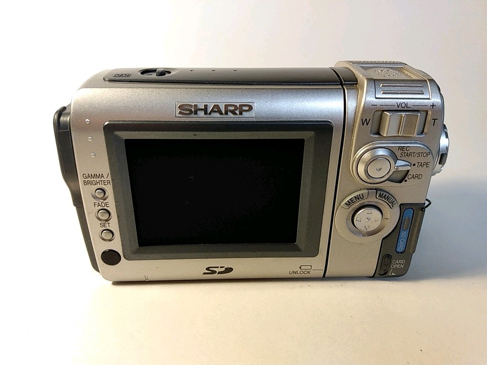 Sharp Digital Viewcam VL-NZ100 MiniDV video camera camcorder, mostly ...