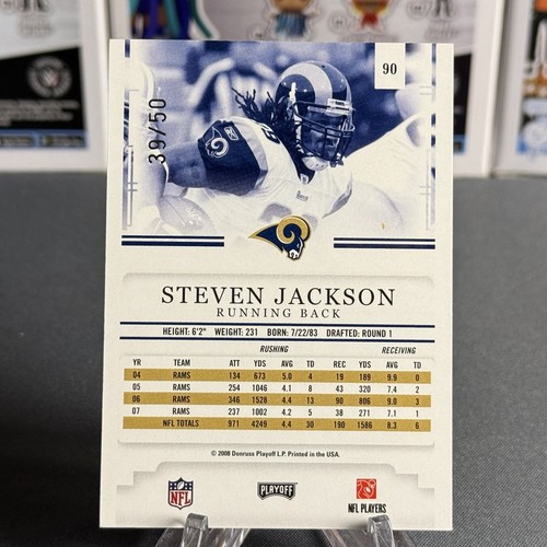 2008 Prestige - Steven Jackson #90 Xtra Points Purple /50 for sale ...