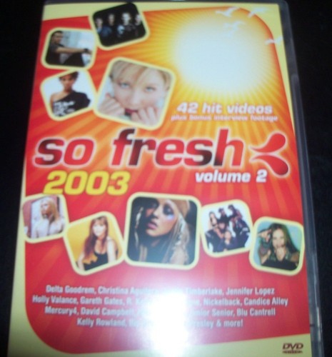So Fresh: 2003 Volume 2 (Australia PAL All Region) Various DVD – Like ...