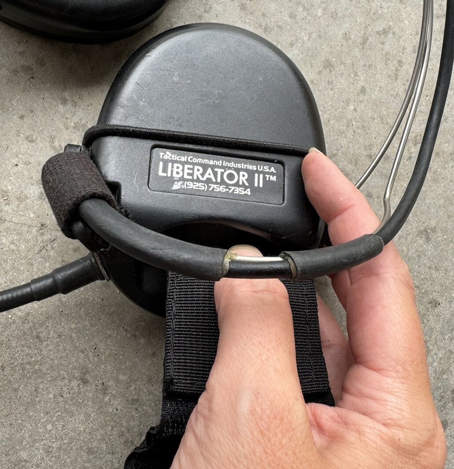 TCI Liberator II Digital Tactical Headset Type 76329-01 Command ...