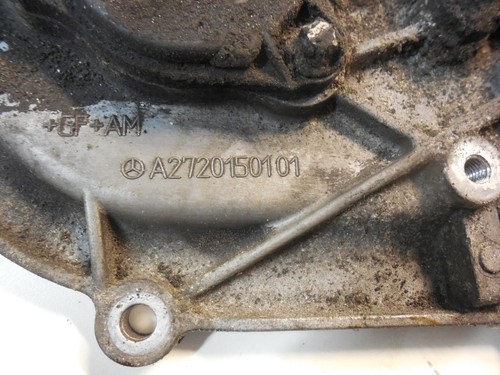 05-11 Mercedes M272 Cylinder Head Right Timing Chain Cover A2720150101 ...
