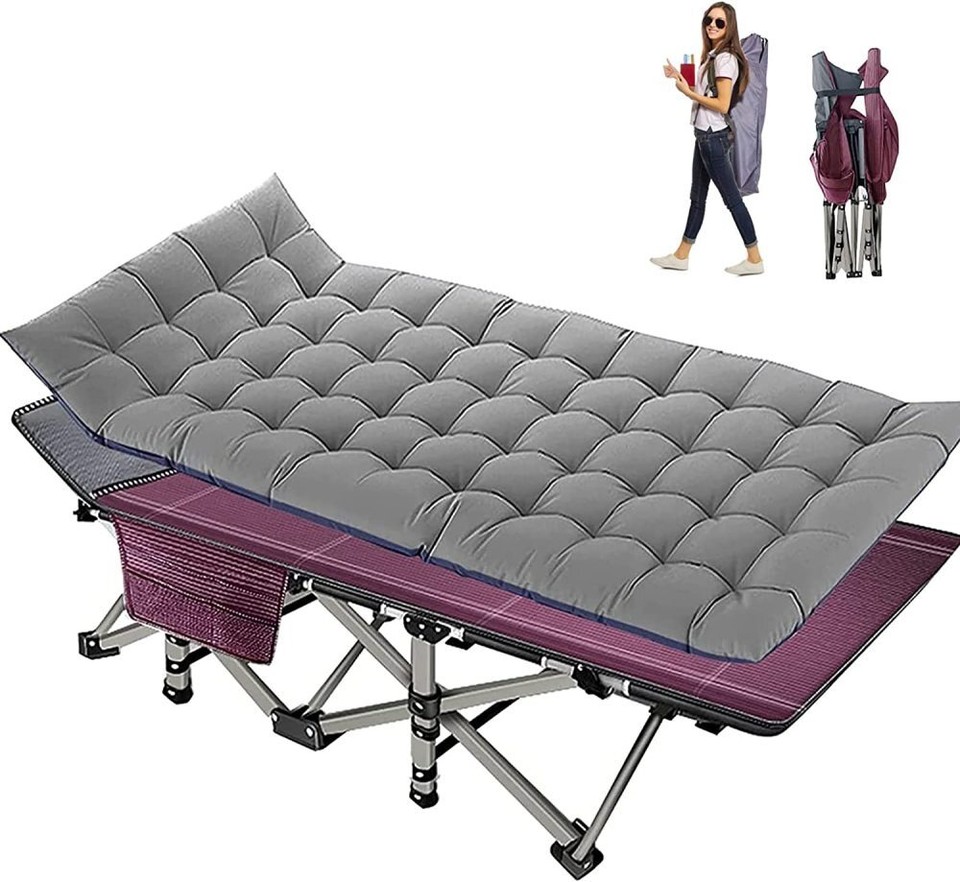 Slsy Rollaway Folding Guest Bed Rolling Cot Chaise Lounges Cots ...