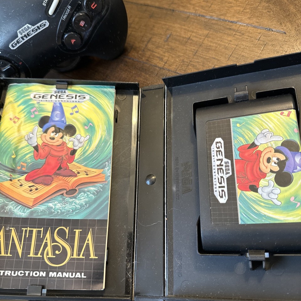 Sega Genesis Lot - Console Controller Adapters & 6 Games TESTED and ...