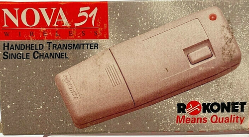 1-Channel Wireless Transmitter Alarm Remote Rokonet Risco Nova 51 RW ...