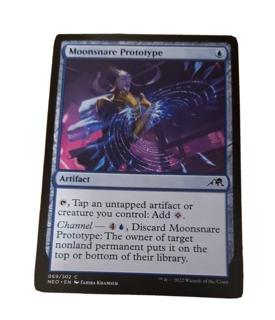 MTG Moonsnare Prototype Kamigawa: Neon Dynasty 069/302 Regular Common ...