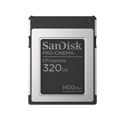 SanDisk 320GB PRO-CINEMA CFexpress Memory Card Type B - SDCFEC-320G ...