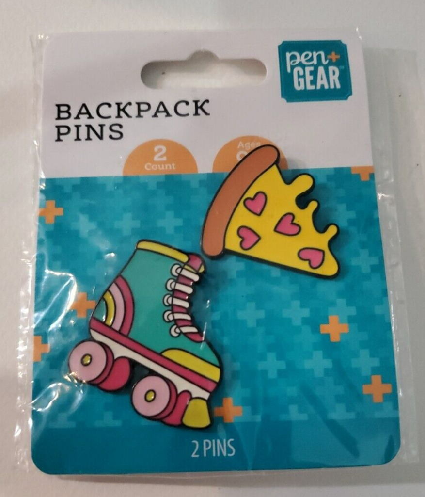 Pen + Gear Back Pack Pins 4 Packages- 8 Total New In Package | eBay