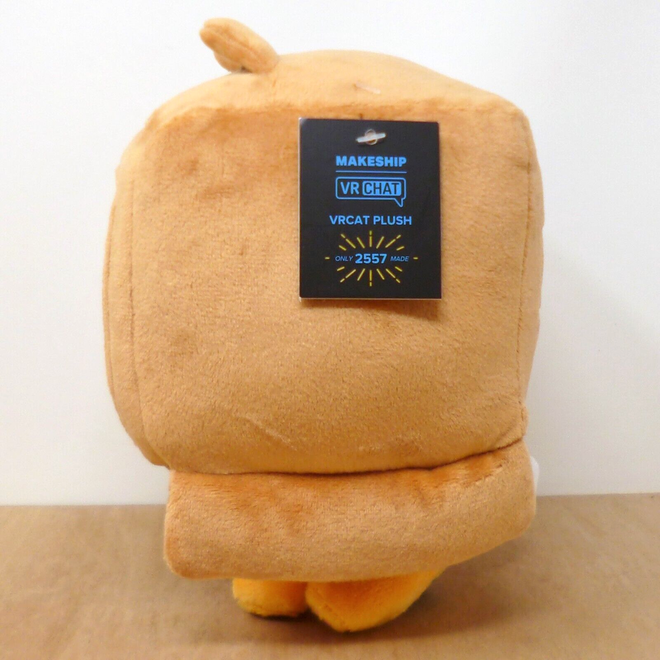 Makeship VRCat Box Cat by VRChat Plush Soft Toy LE 1/2557 8" Official ...