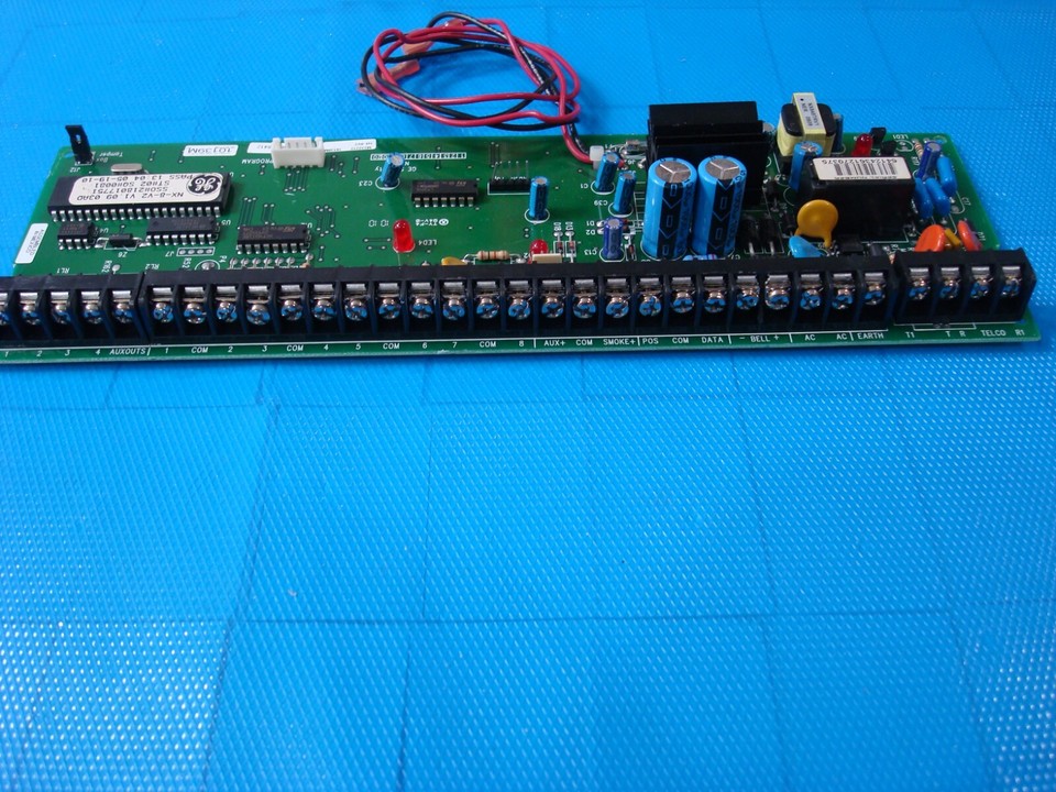 1x Used GE Security Alarm System Panel NX8V2 - V1.09 - Board Only | eBay