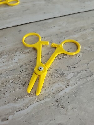 Plastic Scissor/Clamp 10-pack Yellow Occluding Forceps Disposable ...