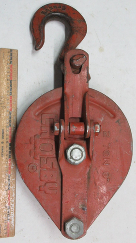 Metal CROSBY BLOCK/SNATCH 6" 2 ton | eBay