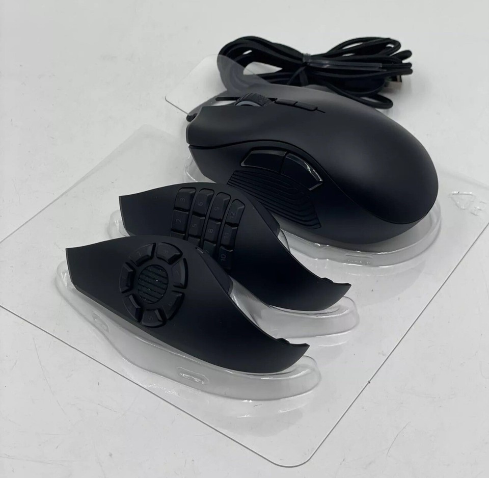 Razer Naga Trinity Interchangeable Side Plate Gaming Mouse Rz01 ...