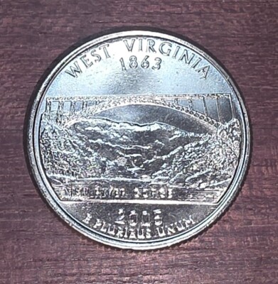 2005-D - West Virginia - U.S. State Quarter- UNC from US Mint | eBay