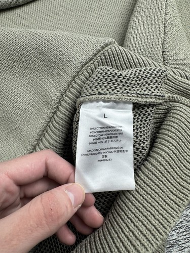 Essentials Fear of God FOG Knit Beige FW21 Oversized Hoodie Sweater ...