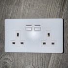 Lightwave RF L42 Smart Plug Socket - White - 2 Gang | eBay UK