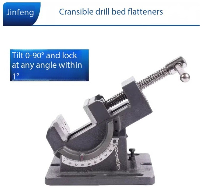 Guide Rod Type Bench Vise Angle Bench Vise Inclined Drilling Machine ...