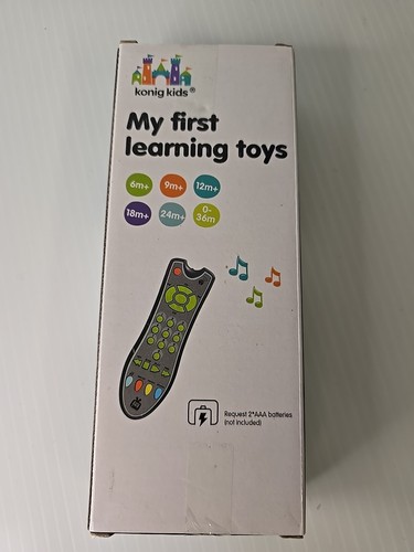 My First Learning Toys Kids Music Remote Toy 3 Languages Plus Music And ...