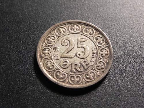 DENMARK 25 ORE 1907 SILVER a114 | eBay